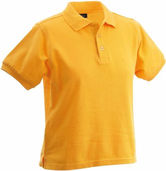 James & Nicholson James + Nicholson Klassisches Ladies Poloshirt JN 071 Gr. XX-Large, Yellow - Gold Yellow