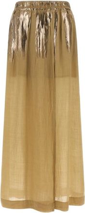 Nude Nude, Femme, Jupes, Brun, Taille: 40 FR Long Skirt