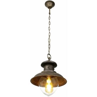 Licht-Erlebnisse Licht-erlebnisse - Hängelampe Echt Messing Glas Handarbeit