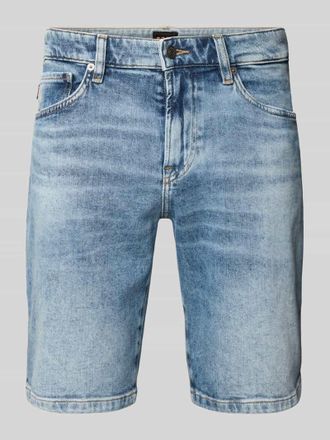 Boss Orange by Hugo Boss Regular Fit Jeansshorts im Used-Look Modell Re.Maine