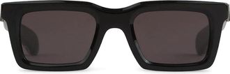 Alexander McQueen Sonnenbrille - Schwarz
