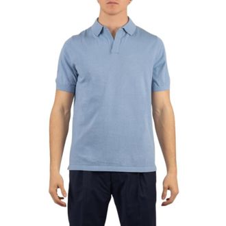 Saint Barth Polo - - Tops - Herren - Blau - XL