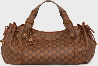 Gerard Darel Sac &agrave; mainen toile enduite monogramm&eacute;e et cuir - 24H