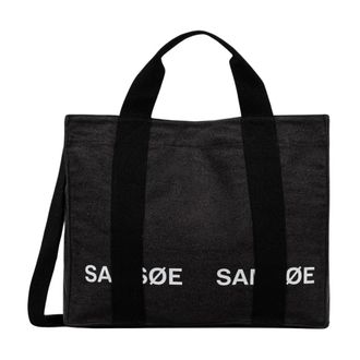 Sams&oslash;e & Sams&oslash;e Tote Bags - - Bags - Damen - Schwarzk - ONE SIZE