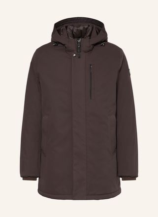 Milestone Parka Mit Abnehmbarer Kapuze braun
