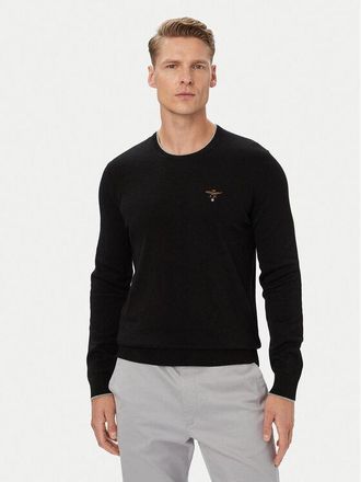 Aeronautica Aeronautica Militare Pullover 262MA1631UL00506 Schwarz Regular Fit