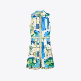 Tory Burch Damen Bedrucktes Golfkleid