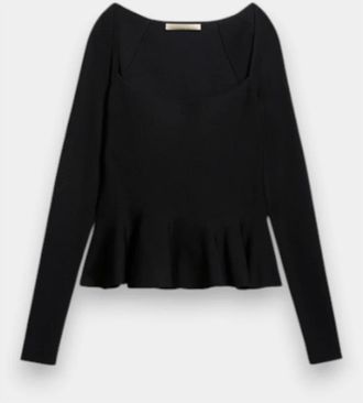 Vanessa Bruno Femme, Blouses et Chemises, Noir, Taille: 38 FR Flower Sweater