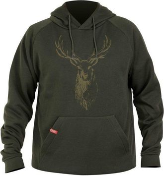 Hart England Sweatshirt Hoodie mit Hirschmotiv