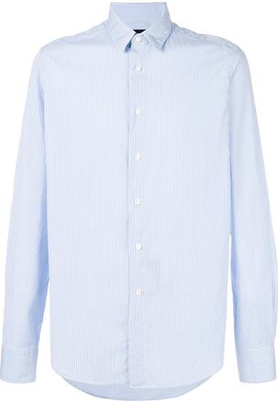 Dell'Oglio chemise &agrave; rayures - Blanc