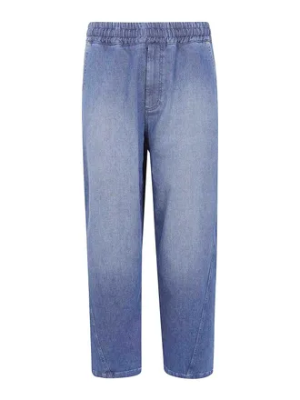 Emporio Armani Jean &Eacute;vas&eacute; - Bleu
