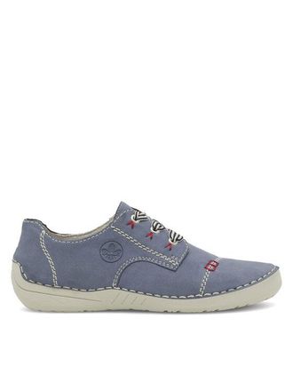 Rieker Halbschuhe 52520-14 Blau