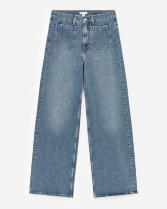 Arket LUPINE Flared Jeans -Blau
