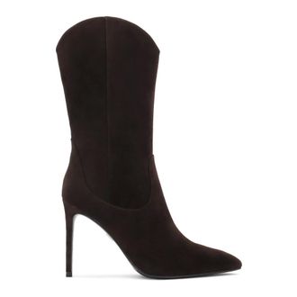 Kazar Femme, Chaussures, Brun, Taille: 36 EU C&ocirc;t&eacute;s en daim avec tige haute