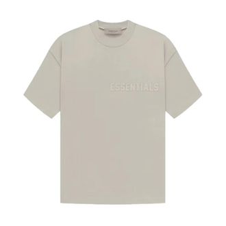 Fear of God Oversized T-Shirt in Seal-Farbe - - Tops - Herren - Beige - M