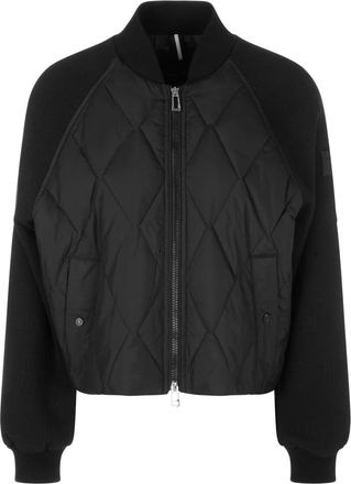Marc Cain Femme, Vestes, Noir, Taille: 42 FR Veste Courte Oversize Rethink Together