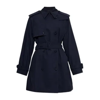 Burberry Femme, Manteaux, Bleu, Taille: 30 FR Trench en laine Latchmere