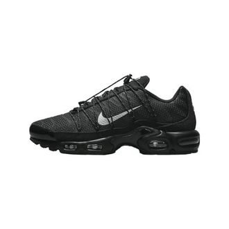 Nike Nike Air Max Plus Chaussures utilitaires pour homme (FD0670-001, noir/blanc/argent m&eacute;tallique), Noir/blanc/argent&eacute; m&eacute;tallis&eacute;, 42 EU