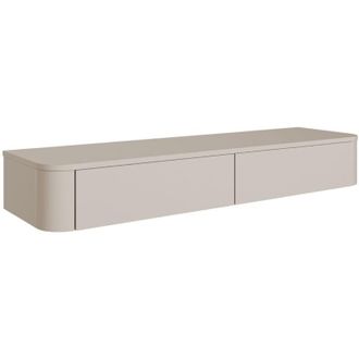 Selsey Selsey Luvio Slim - TV-Board h&auml;ngend, Kaschmirgrau, 140 cm