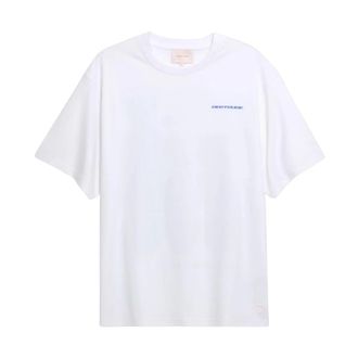 Gertrude Homme, Tops, Blanc, Taille: L Leonce Geometry T-Shirt