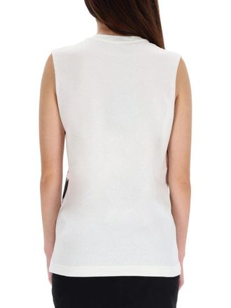 Dolce & Gabbana Printed Cotton T-Shirt - White