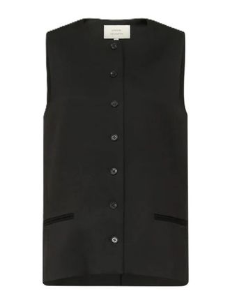 Loulou Studio Weste - Schwarz