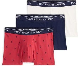 Polo Ralph Lauren Lot de 3 boxers en coton