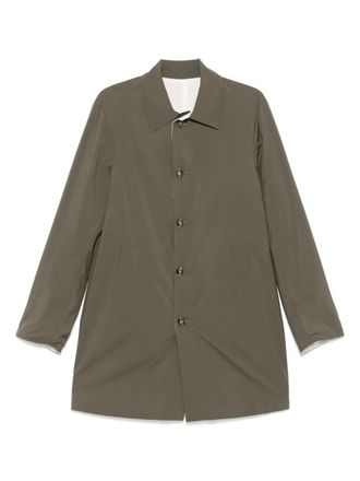 Barba Einreihiger Parka - Grün