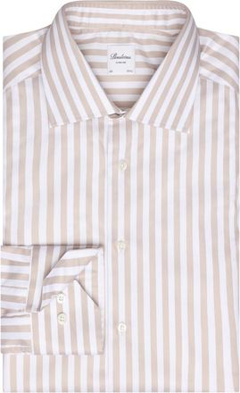 Stenstr&ouml;ms Twofold Super Cotton-Hemd mit Blockstreifen in Vollzwirn-Qualit&auml;t, Slimline in