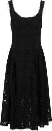 Jovonna London Femme, Robes, Noir, Taille: 40 FR Robe avec d&eacute;tails complexes en broderie anglaise
