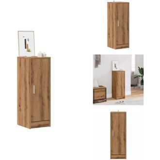 vidaXL Vidaxl - Schuhschrank Artisan-Eiche 32x35x92 cm Holzwerkstoff - Schuhschrank - Schuhschr&auml;nke - Schuhaufbewahrung - Schuhorganizer