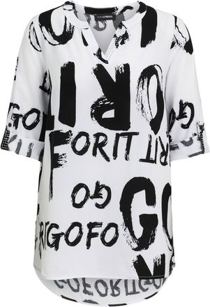 Doris Streich Long-Bluse Doris Streich weiss