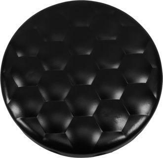 PartyKindom Rund Gepolsterter Barstuhl Sitzfläche Pu Sitzkissen Ersatzteil Für Barhocker Robuste Langlebige Sitzplatte Für Gastronomie Büro Und Zuhause Wetterfest