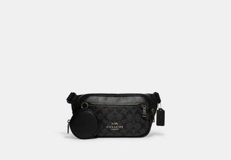 Coach Elias G&uuml;rteltasche Aus Signature-Canvas
