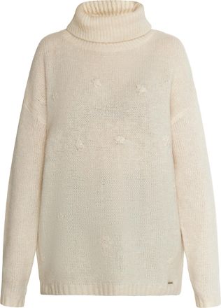 Usha Rollkragenpullover Damen Creme Melange