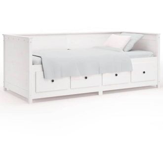vidaXL vidaXL Tagesbett Wei&szlig; 90x190 cm Massivholz Kiefer