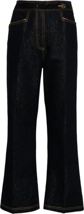 Etro Femme, Jeans, Bleu, Taille: W27 Jeans en denim lurex