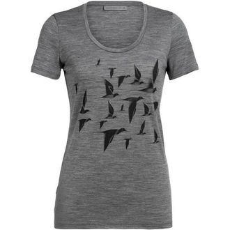 Icebreaker Damen T-Shirt Tech Lite Scoop Poaka