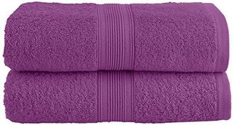 NatureMark Saunatuch, lila, 80x200 cm