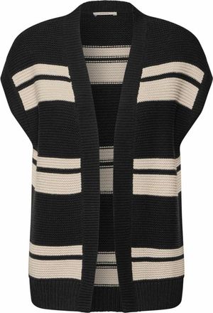 Cecil &Auml;rmellose Strickweste - - Knitwear - Damen - Mehrfarbig - M