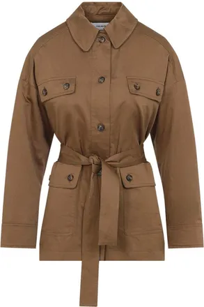 Yves Salomon Chemise - Marron