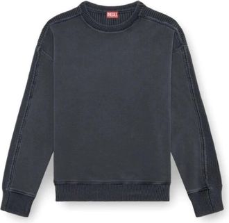 Diesel Homme, Sweatshirts et sweats à capuche, Gris, Taille: S T-shirt Col Rond Homme