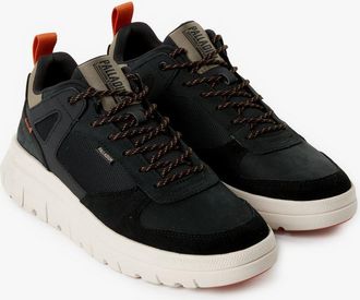 Palladium Baskets en cuir m&eacute;lang&eacute;