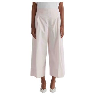 Meimeij Femme, Pantalons, Rose, Taille: 40 FR Quarzo Wide Pantalons