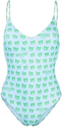 Moschino Femme, Maillots de bain, Multicolore, Taille: 38 FR Teddy Bear One-Piece