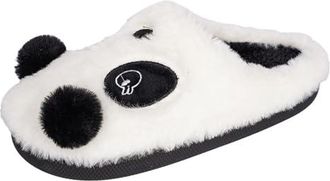 Generic Femme Chaussons en Peluche Pantoufles De Maison Moelleuses Semelle Antid&eacute;rapant Pantoufles Chaudes dHiver L&eacute;g&egrave;res Et Confortables M&eacute;moire Foam Int&eacute;rie