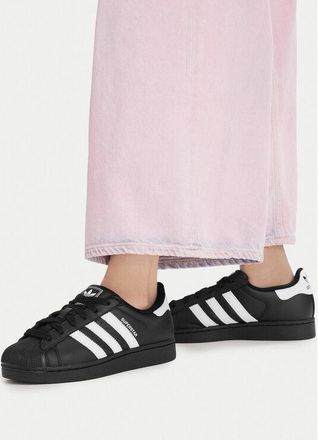 adidas Sneakers Superstar II JI0079 Schwarz