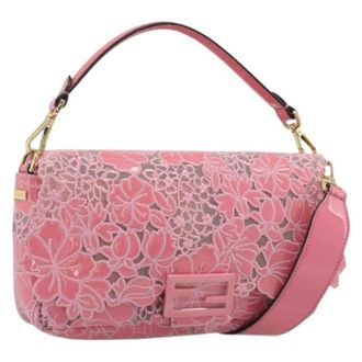 Fendi Pre-owned Enamel Shoulder Bag - - Pre-owned - Damen - Rosa - ONE SIZE