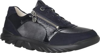 Ganter Damen Haylie-H Sneaker, darkblue, antrazit, 41 EU Weit