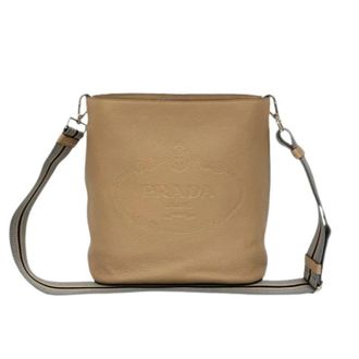 Prada Pre-owned Leder Cross Body Bag - - Pre-owned - Damen - Beige - ONE SIZE